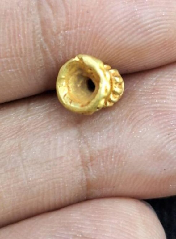 Antique Genuine Solid 22K Gold Lovely Miniature Flowe… - Gem