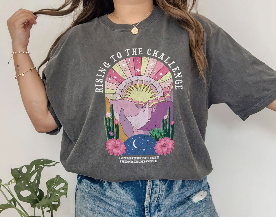 Classical Conversations Trendy Aesthetic Shirt, Rising to the Challenge ...