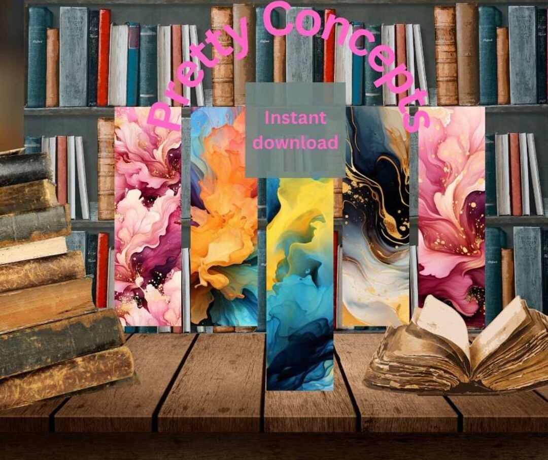 Printable Bookmarks, Printable Bookmarks for Book Lovers, Bookworms ...