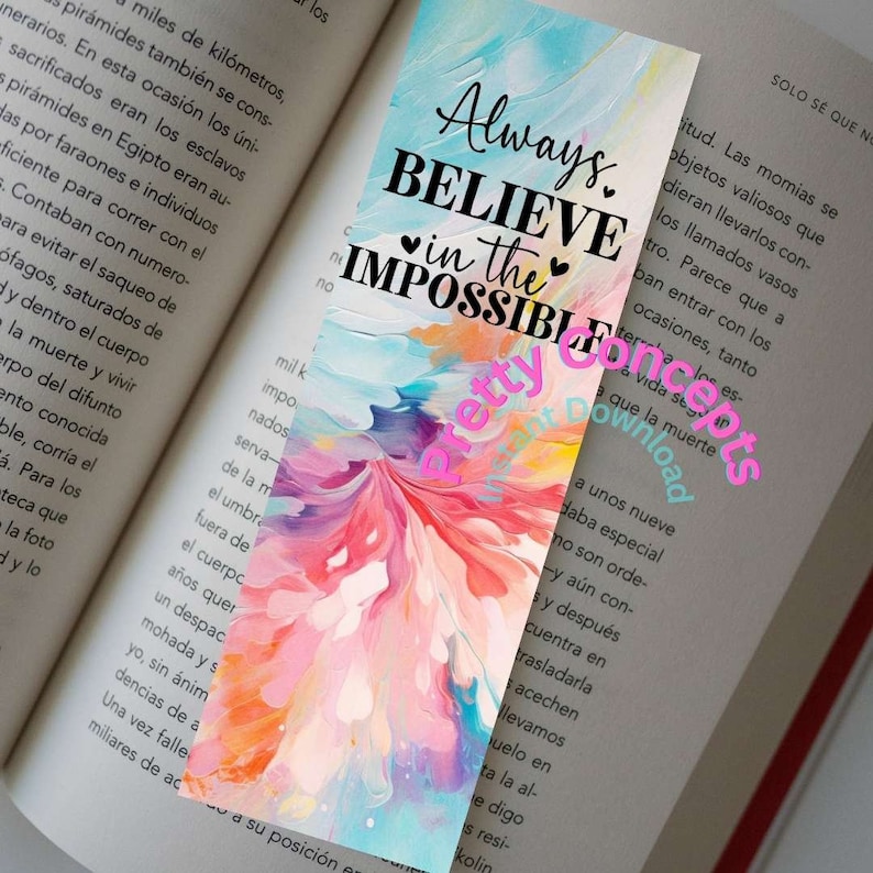 Printable Bookmarks, Positive Quotes, Mindset Bookmarks, Bookmarks With ...