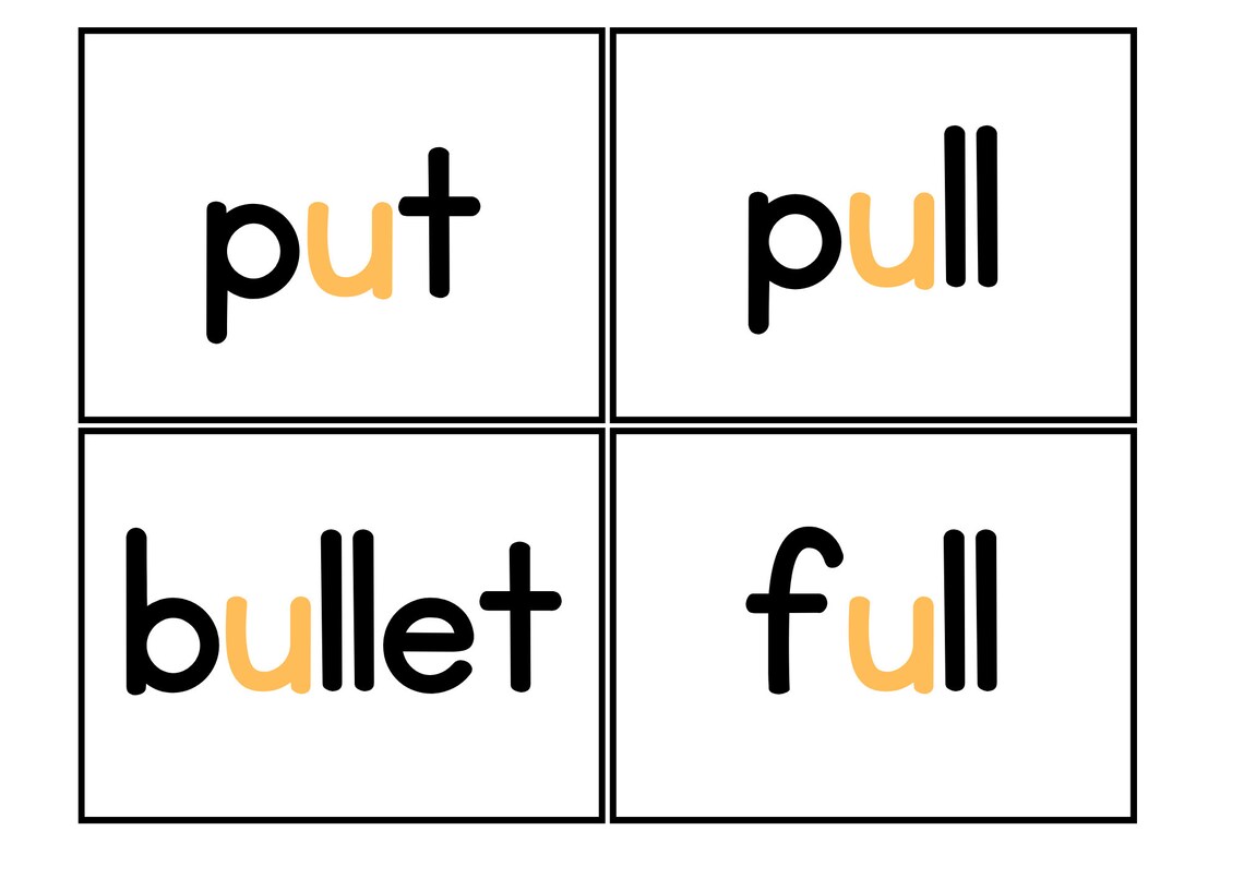 Vowel Digraph Flash Cards, Diphthongs, Phonics, Classroom Printable ...