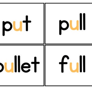 Vowel Digraph Flash Cards, Diphthongs, Phonics, Classroom Printable ...