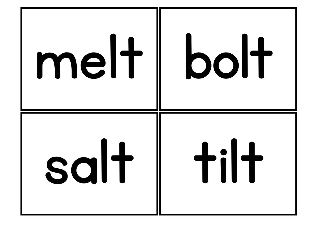 CVCC Words Flash Cards, Phonics, Classroom Printable Resources ...
