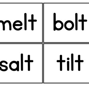 CVCC Words Flash Cards, Phonics, Classroom Printable Resources ...
