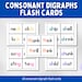 Consonant Digraph Flash Cards, Phonics, Classroom Printable Resources ...