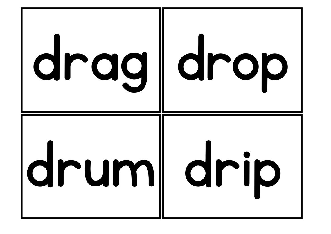 CCVC Words Flash Cards, Phonics, Classroom Printable Resources ...