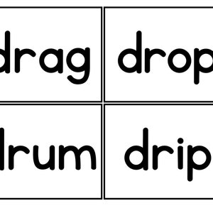 CCVC Words Flash Cards, Phonics, Classroom Printable Resources ...