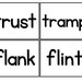 CCVCC Words Flash Cards, Phonics, Classroom Printable Resources ...