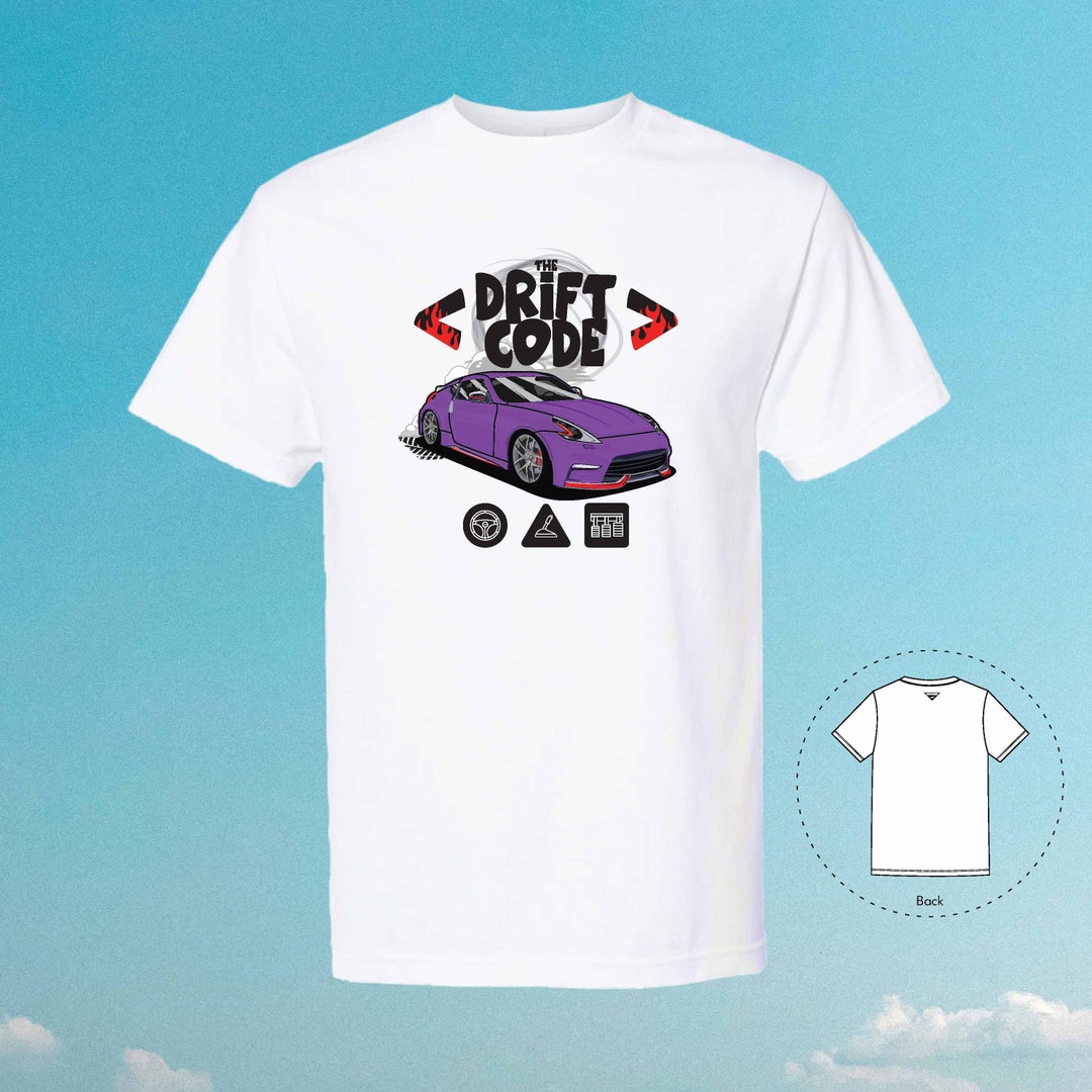 The Drift Code 370Z Z34 Tuner Tee, Custom Unisex Girlfriend Boyfriend ...