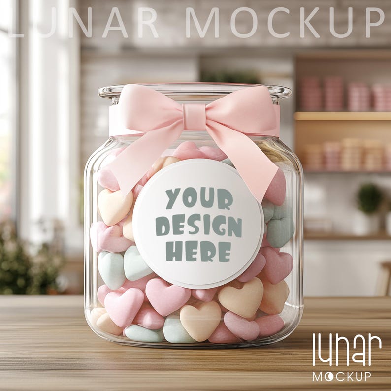 Sticker Mockup Label Mockup Birthday Favor Mockup Round Sticker Mock up ...