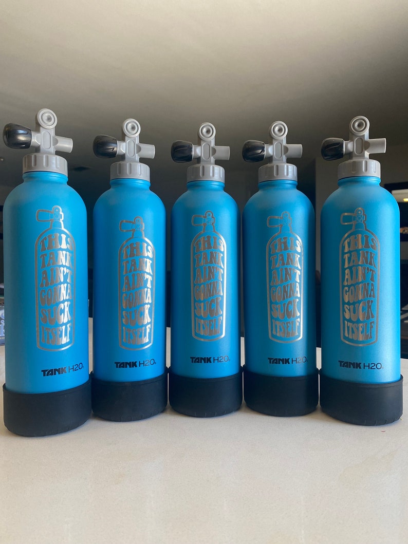 Scuba Water Bottle, Scuba Gift, Scuba Diving Gift, Scuba Diving Water ...