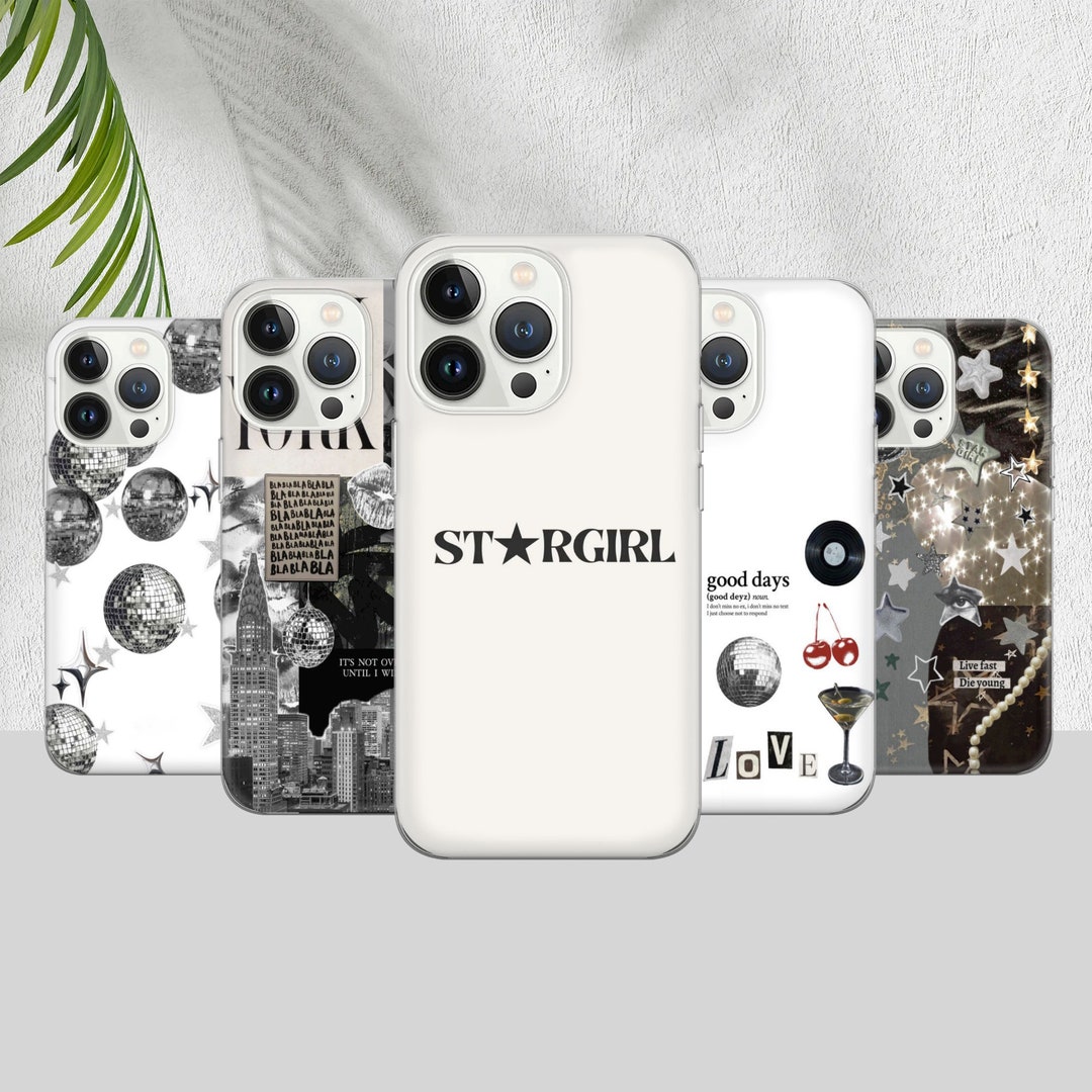 Y2k Star Girl Phone Case, Aesthetic Cover iPhone 17 16 15 14 13 12 11 ...