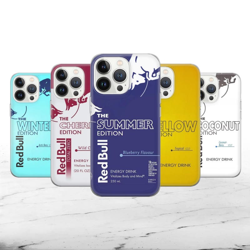 Red Bull Phone - Etsy
