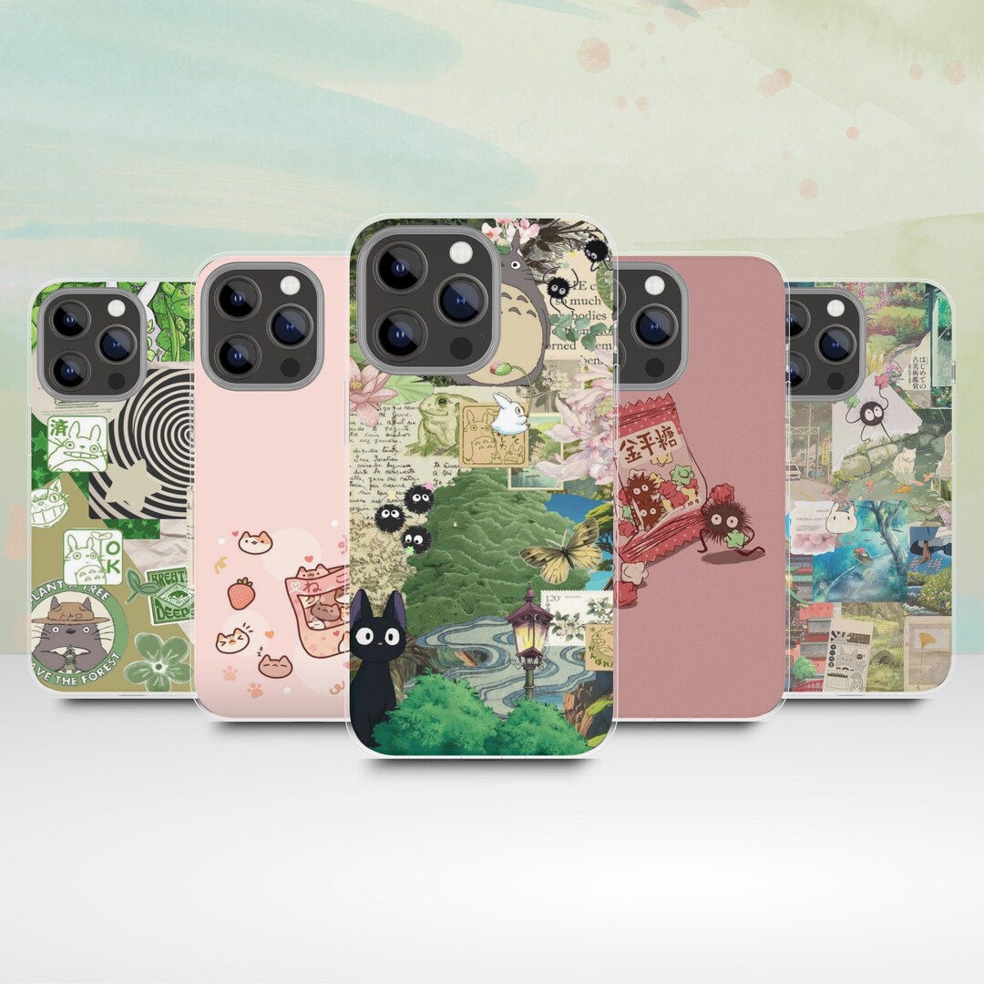 Japanese Mood Board Phone Case, Japanese Aesthetic Phone Cover, iPhone ...