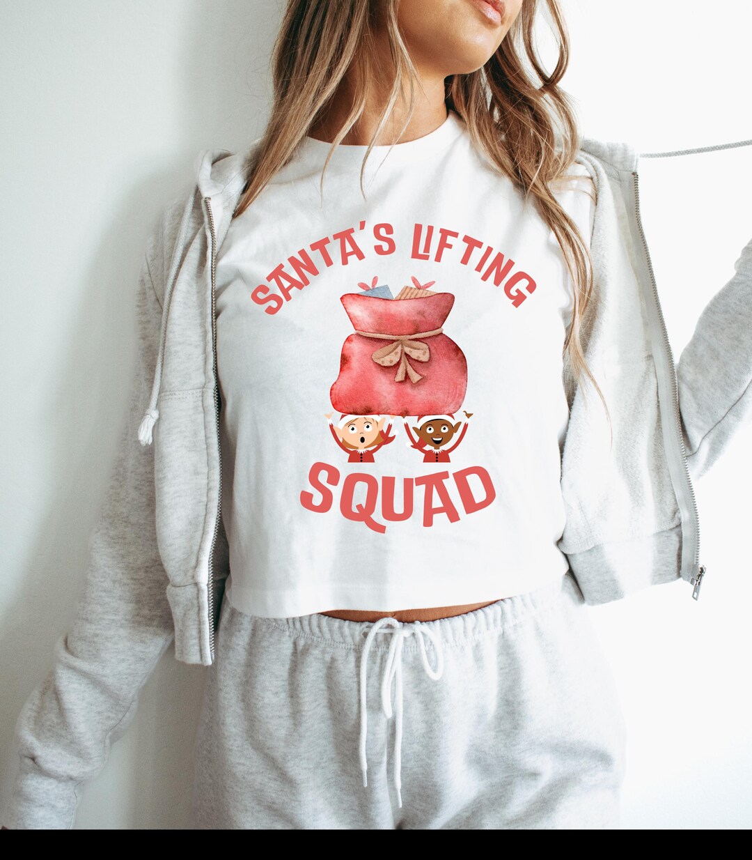 Christmas Lifting Top for Women Gym Pump Cover Crop Top for Women ...
