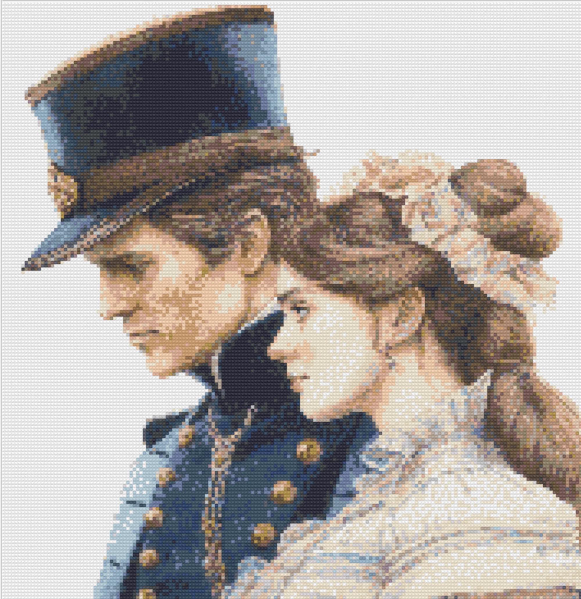 Jane Austen Cross Stitch Patterns, 6 Romantic Printable PDF Patterns, 2 ...