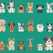 60 Mini Dog Breeds Cross Stitch Patterns: DMC Charts (PDF Download) - Etsy