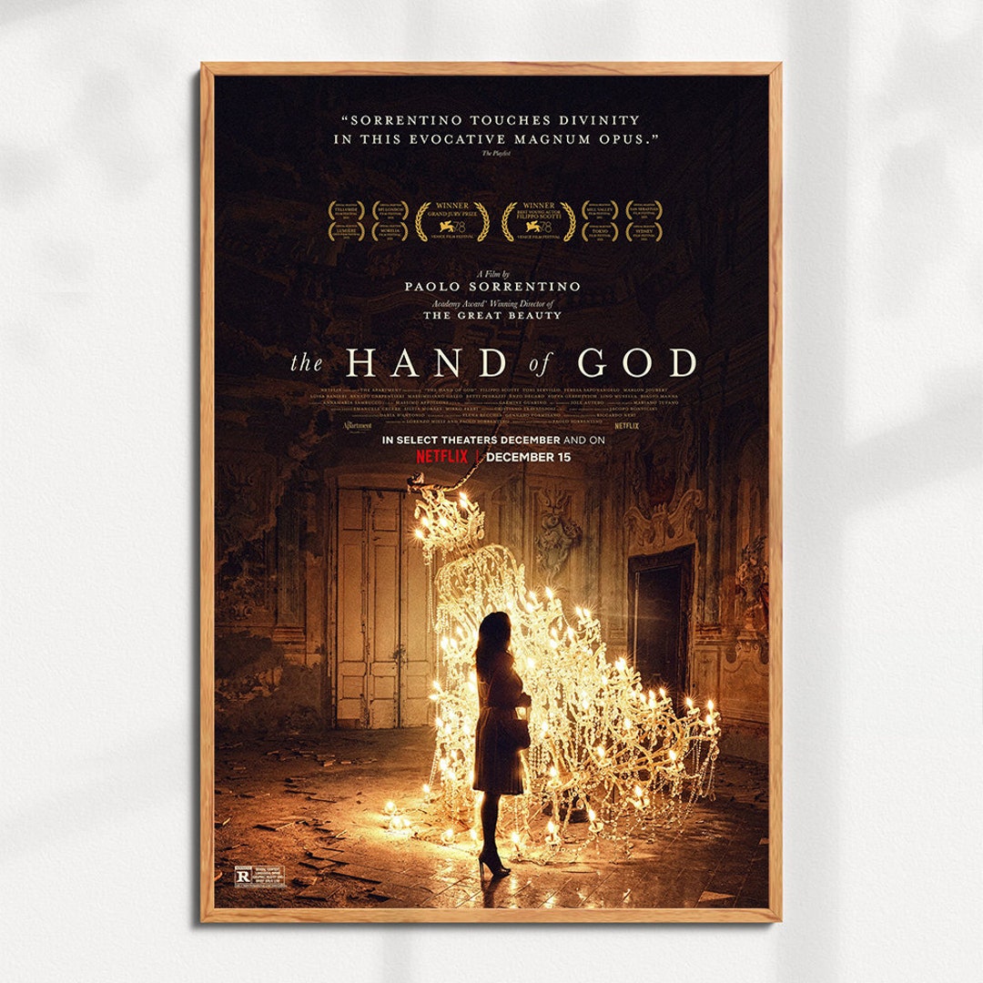 The Hand of God 2021 Movie Poster High Quality Canvas Art Print Room ...