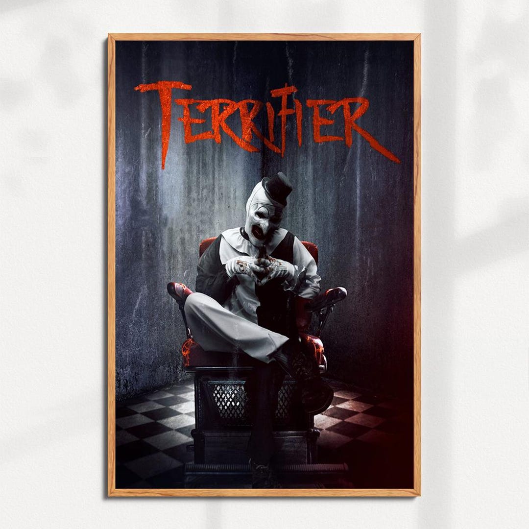 2016 Terrifier Movie Poster Movie Poster High Quality Canvas Print Wall ...