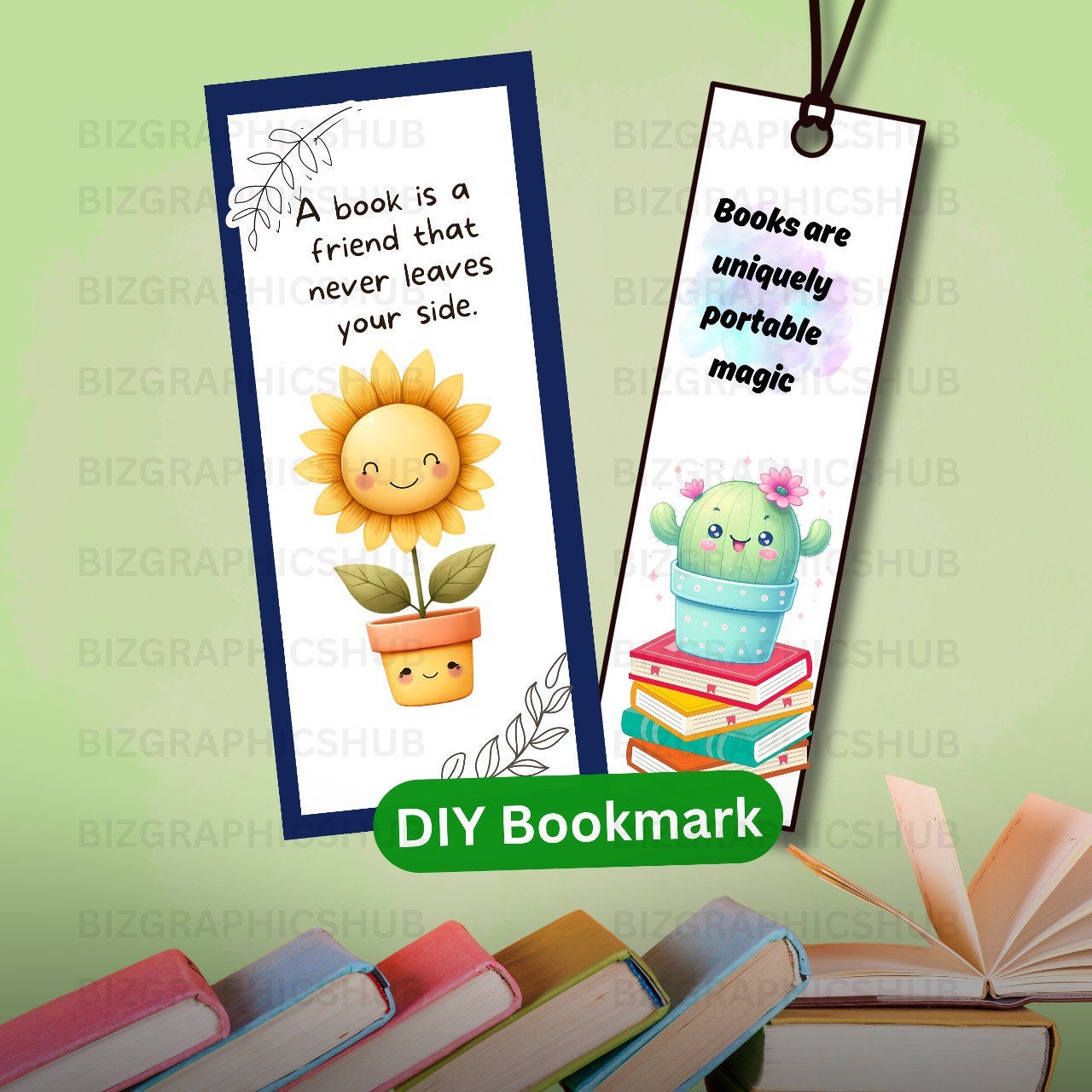 25 Adorable Kawaii Potted Plants Clipart Collection - PNG Format, No ...