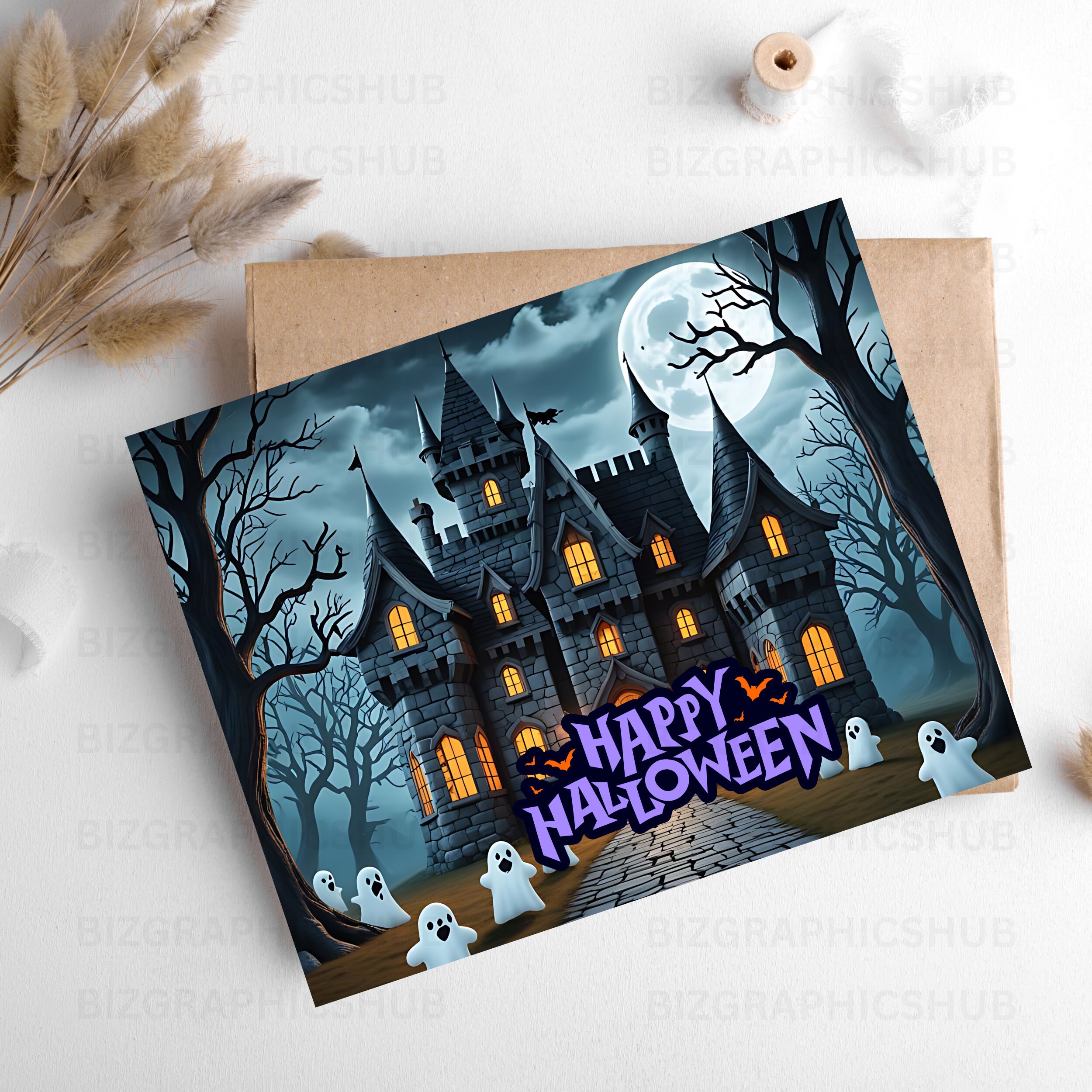 Halloween Clipart Bundle 30 Spooky PNG Graphics Halloween Digital ...