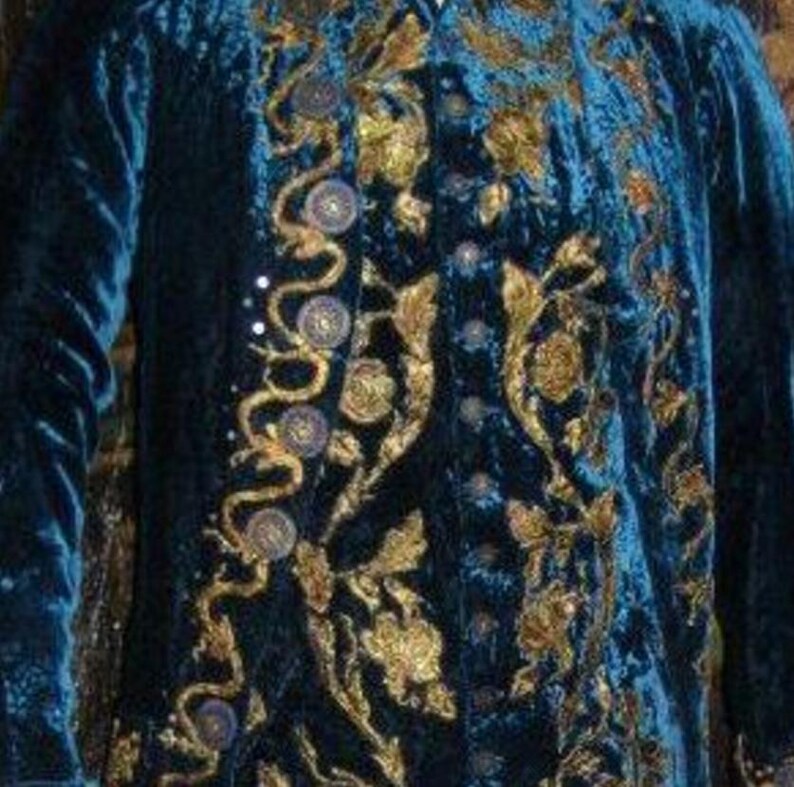 Blue Men 18th Century Rococo Period Costume Suit 1700s Historical ...