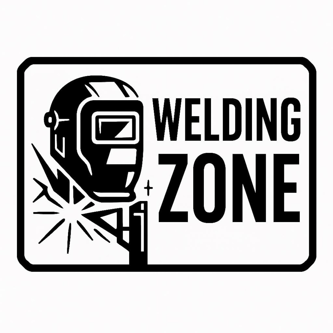 Welding Zone Sign - DXF DWG SVG Png - Etsy