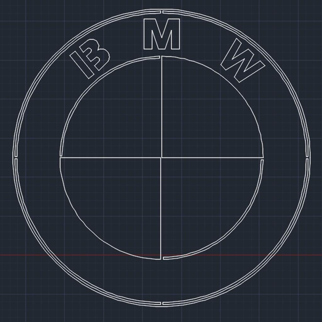 BMW Logo Dxf/dwg/svg/png - Etsy