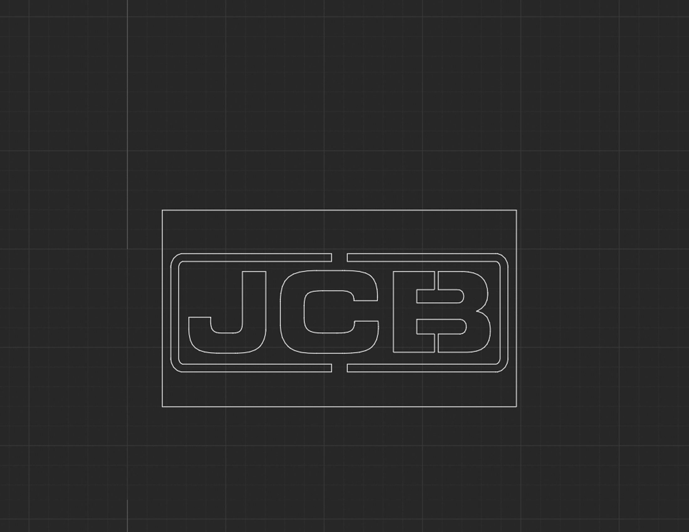 JCB Logo Dxf/dwg/nc/svg - Etsy
