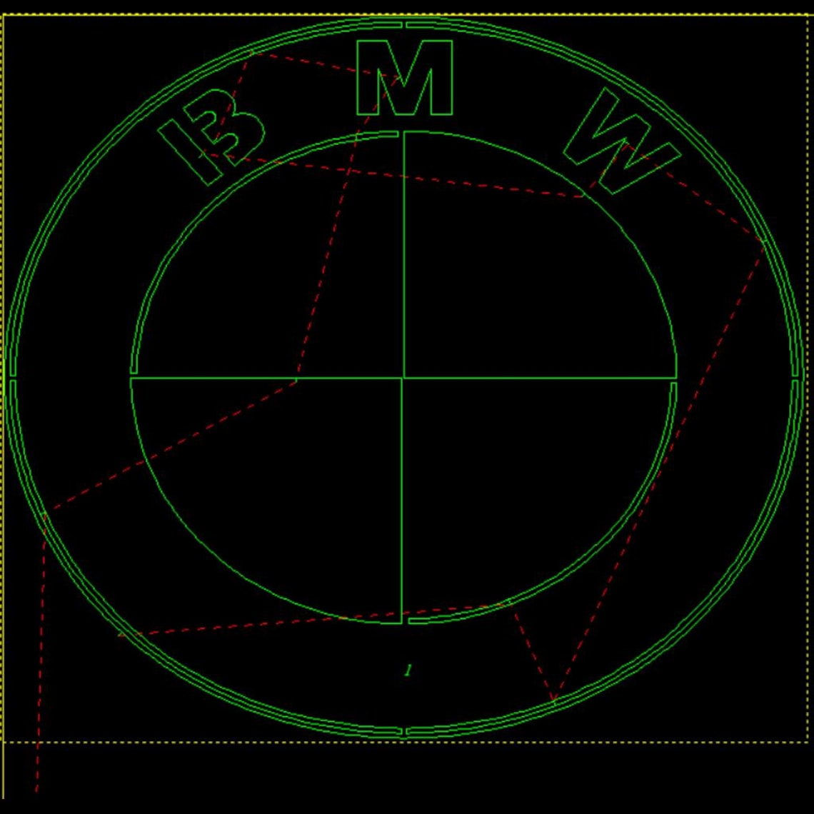 BMW Logo Dxf/dwg/svg/png - Etsy