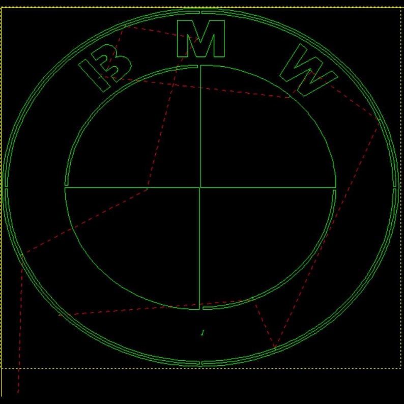 BMW Logo Dxf/dwg/svg/png - Etsy