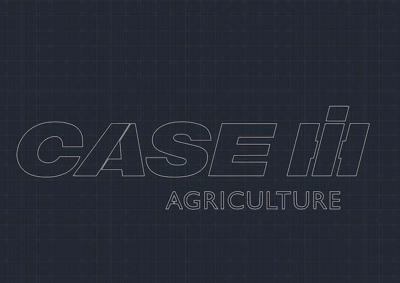 Case Agriculture Logo Dxf/dwg/svg - Etsy