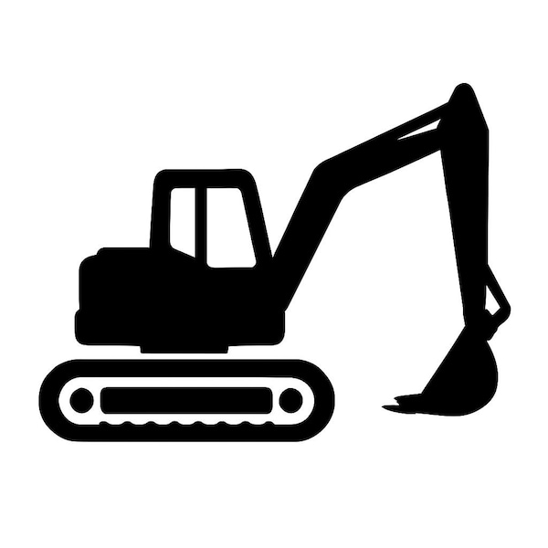 Excavator Bucket Svg - Etsy