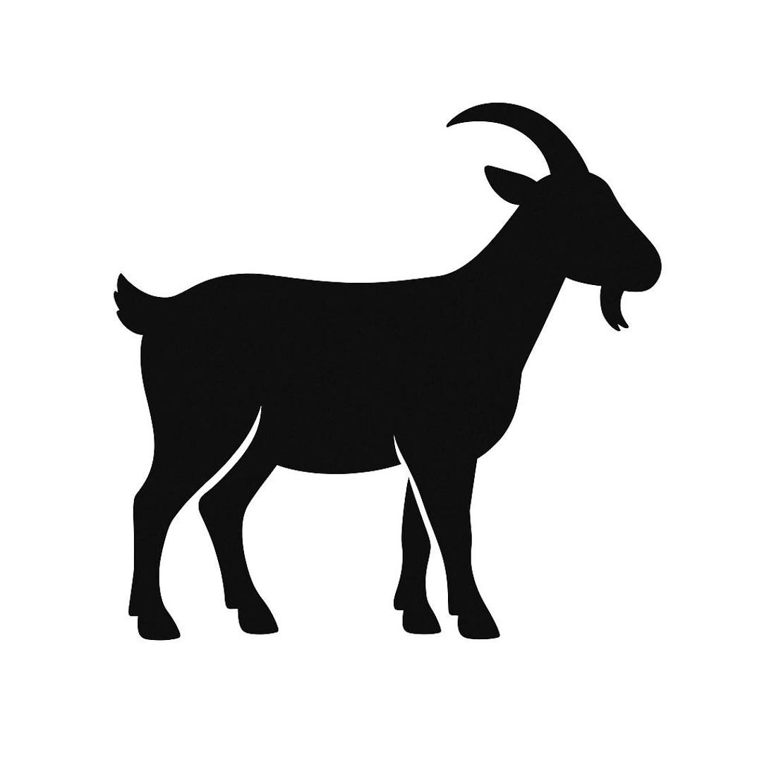 Goat Silhouette - DXF Dwg SVG Png - Etsy