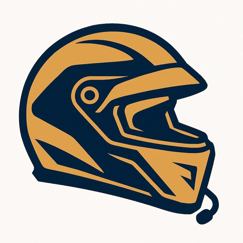 Rally WRC Helmet DXF Svg Png Dwg - Motorsport Racing Silhouette - Etsy