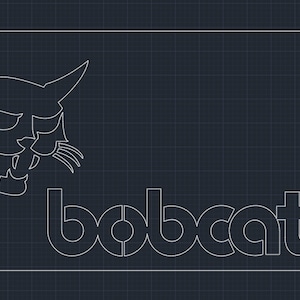 Bobcat Logo Dxf/dwg/svg - Etsy