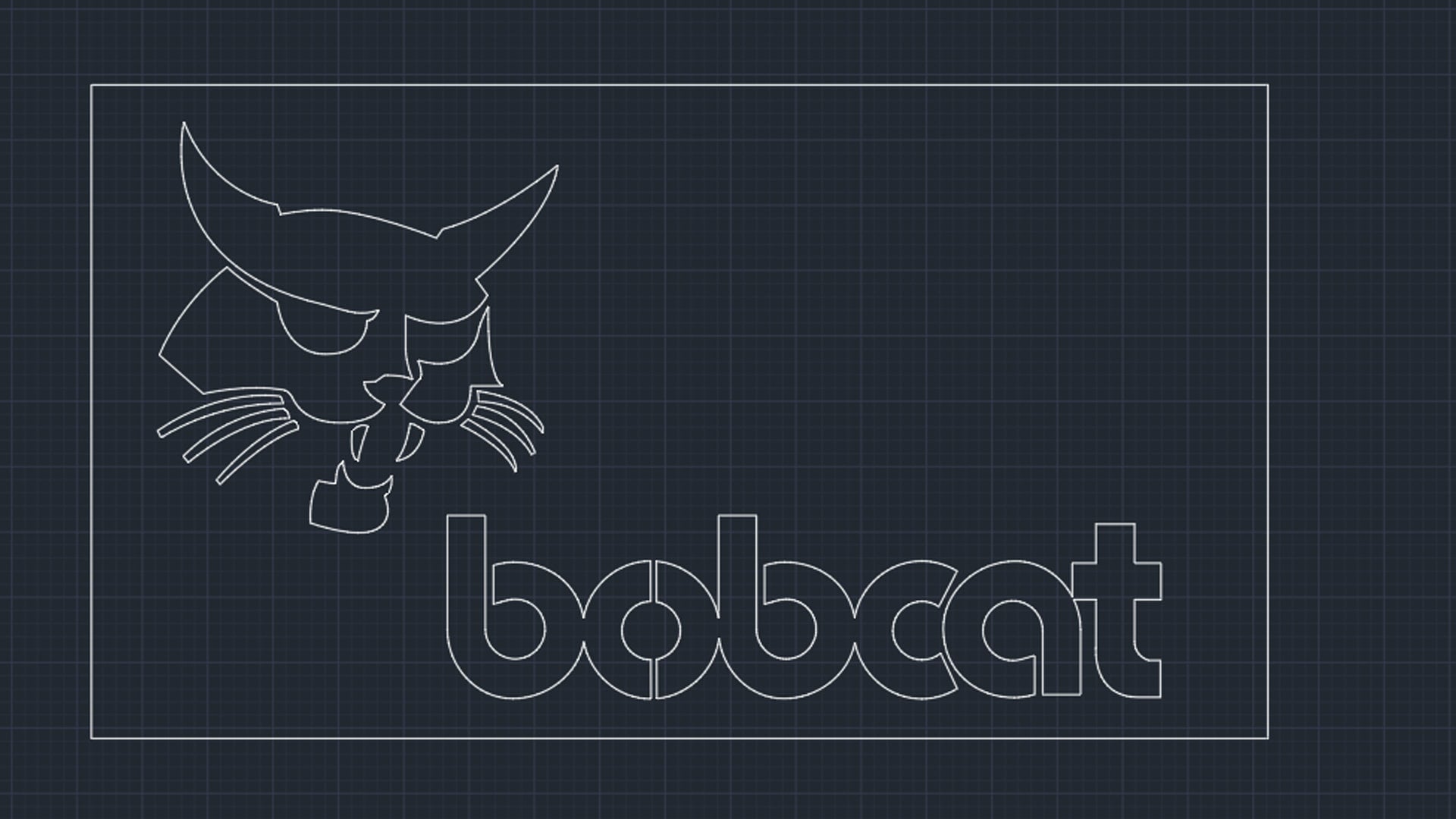 Bobcat Logo Dxf/dwg/svg - Etsy