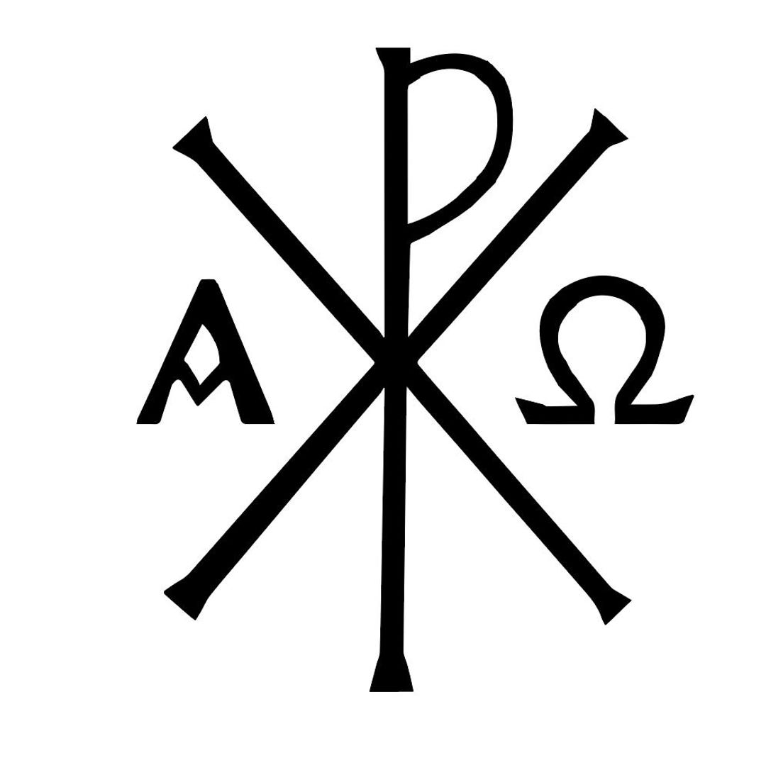 Chi Rho Alpha Omega Dwg/dxf/svg/pdf - Etsy