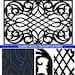 Filigree Panel SVG DXF: Laser Cut Wall Art Vector File - Etsy