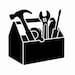 Tool Box Silhouette - DXF Dwg SVG Png - Etsy