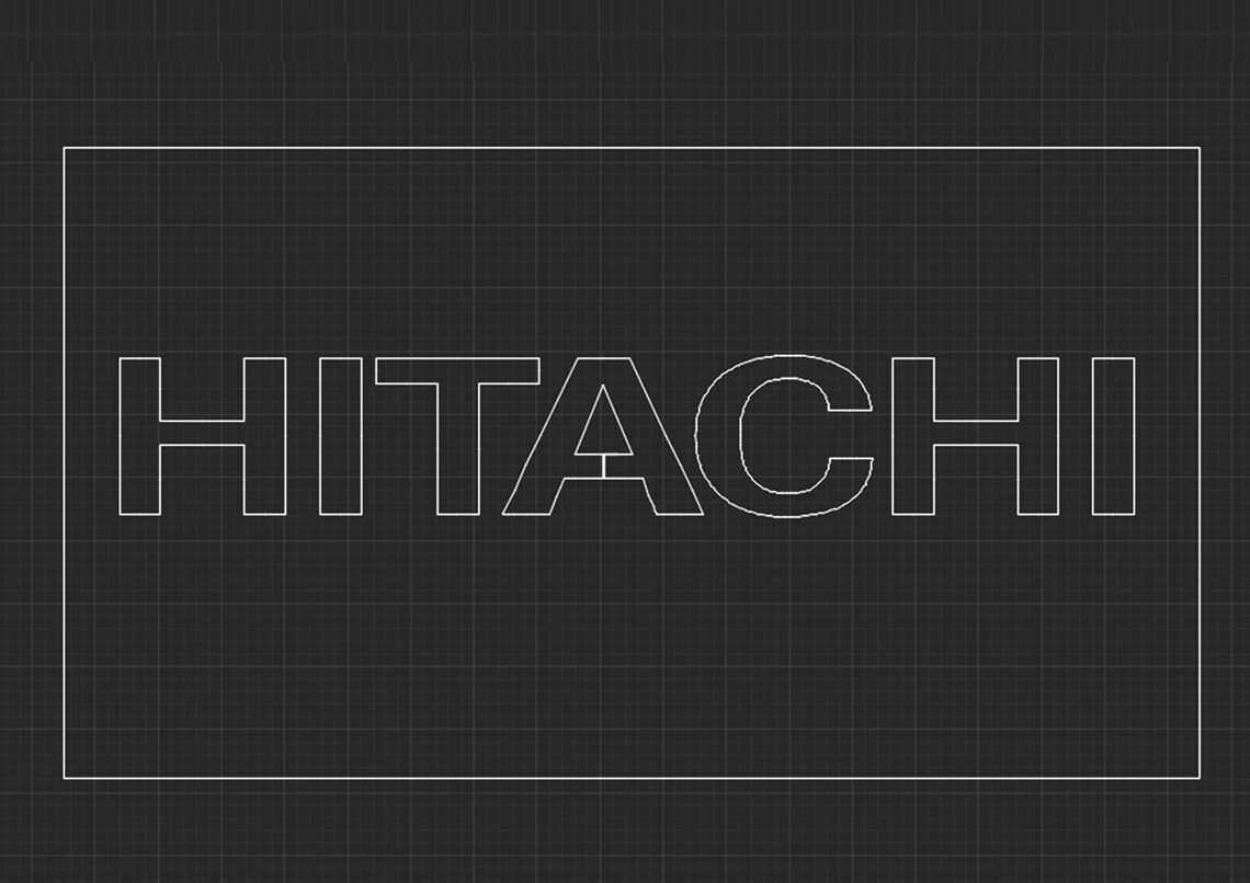 Hitachi Logo Dxf/dwg/svg - Etsy