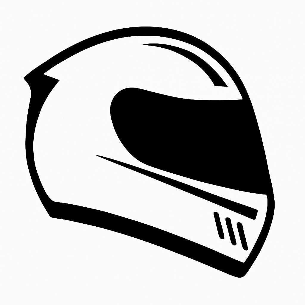 Motogp Helmet DXF Svg Png Dwg - Motorsport Racing Silhouette - Etsy