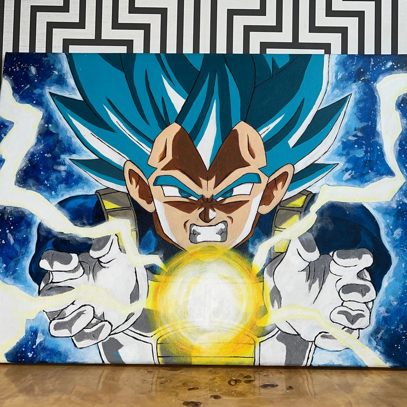 Acrylic Dragon Ball Z Wall Art - Etsy