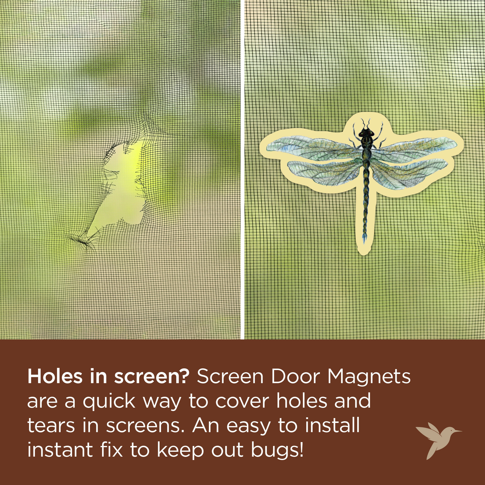Screen Door Saver Screen Magnets Protect Your Screen With Screen Door ...