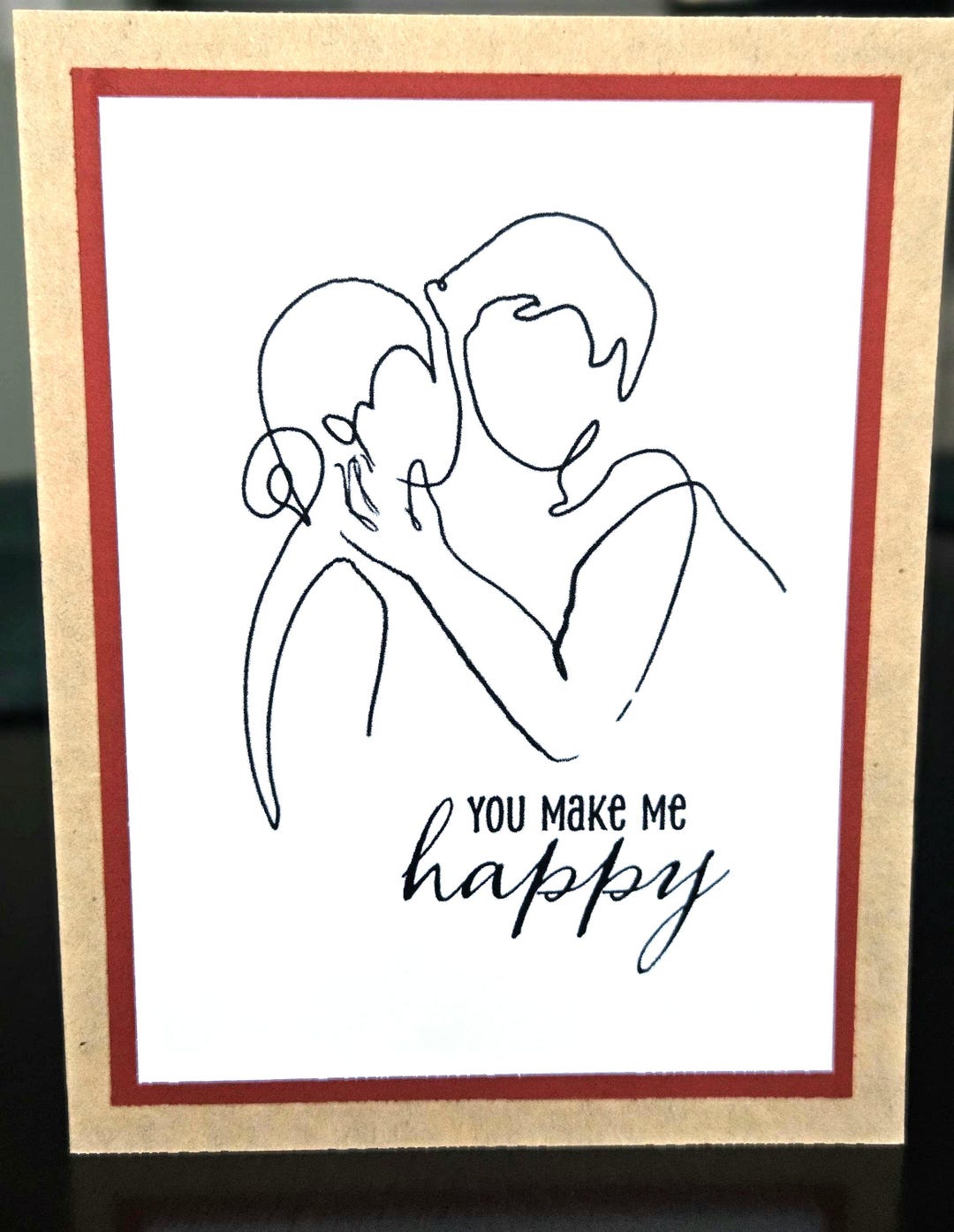 Handmade Contemporary Love Note - Etsy