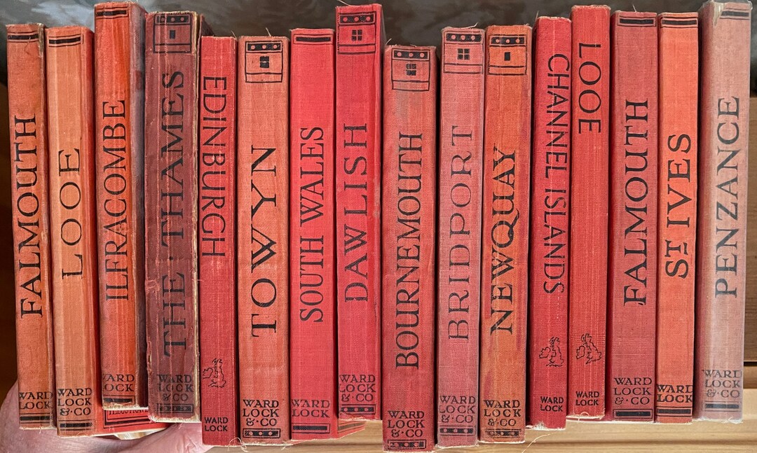 Ward Lock Red Guides - Etsy