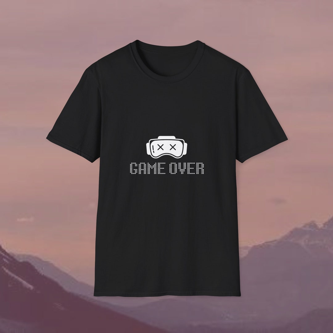 Game Over T-shirt, Gaming Tshirt, Chess, Gaming Themed T-shirt, Gaming ...