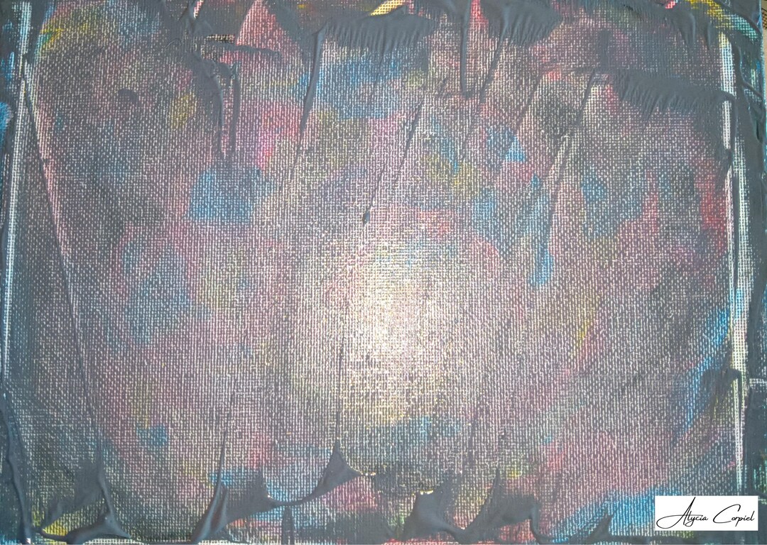 My Life in Static - Acrylic Painting Print on Trauma Healing and ...