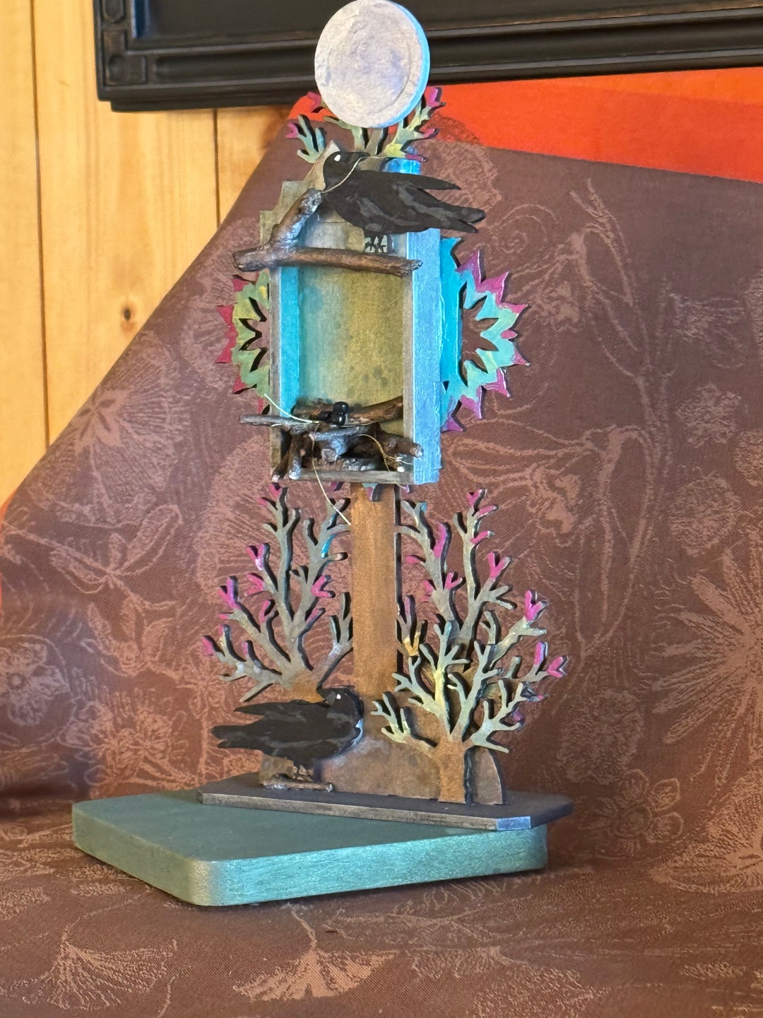 House of the Raven - Miniature Objet D'art - Etsy