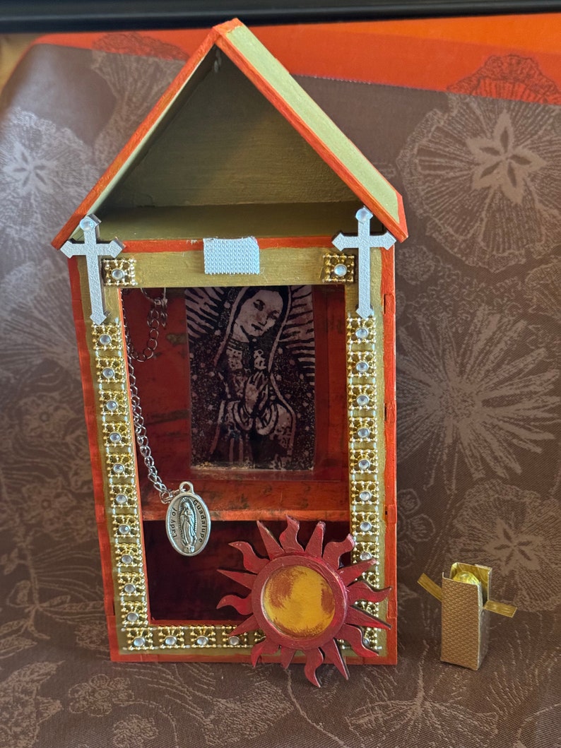 Our Lady of Guadalupe Miniature Altar - Etsy